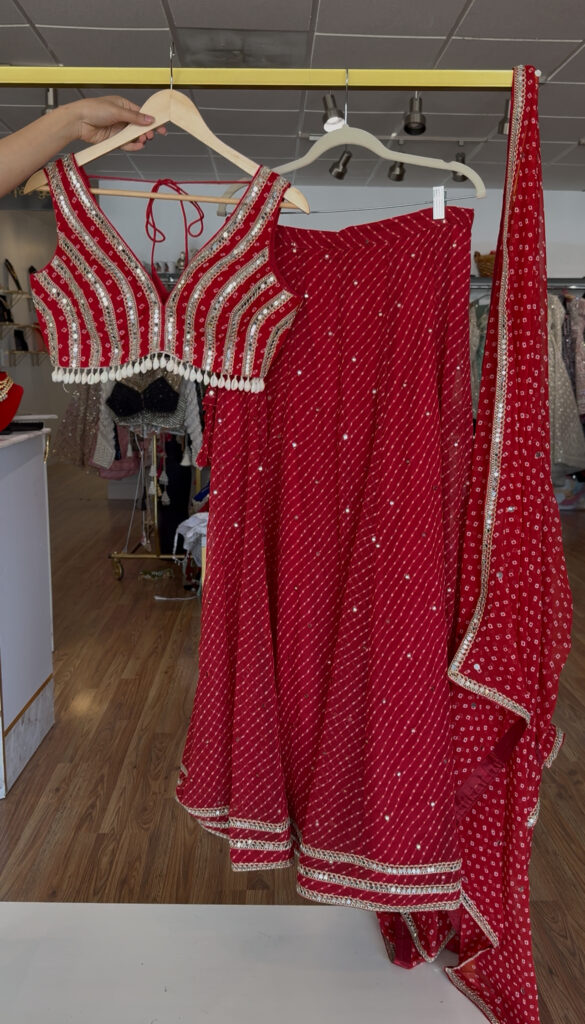 The Lal Choli Lehenga | Preorder | MAYASDESIBOUTIQUE